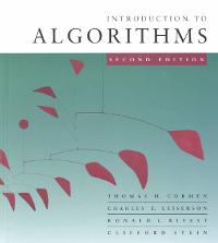 Introduction To Algorithms 2nd Edition Textbook Solutions | Chegg.com