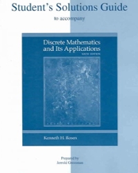 Student's Solutions Guide For Discrete Mathematics And Its Applications ...