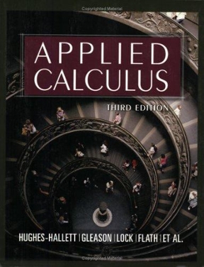 Applied Calculus 3rd edition | Rent 9780471681212 | Chegg.com