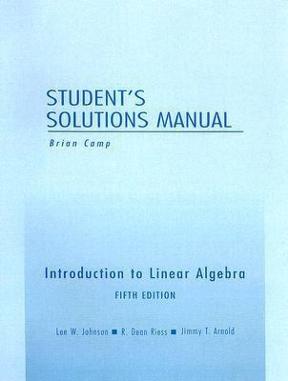 Introduction to Linear Algebra 5th edition | Rent 9780201658606 | Chegg.com