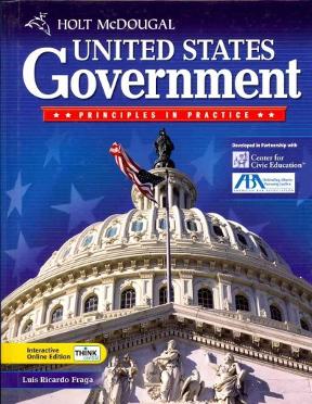 Holt Mcdougal United States Government: Principles in Practice Student ...