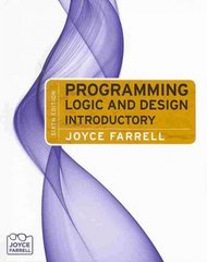 Programming Logic and Design, Introductory | Rent | 9780538744775 ...