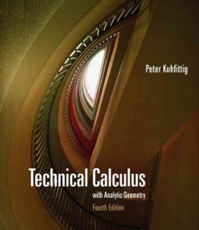 Technical Calculus with Analytic Geometry (Available Titles Cengagenow ...