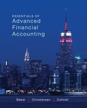 Essentials of Advanced Financial Accounting 1st edition | Rent ...