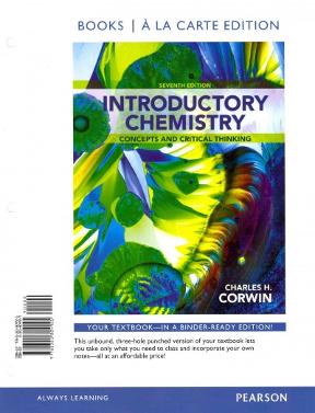 Introductory Chemistry Concepts and Critical Thinking, Books a la Carte ...