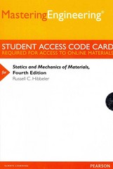 Statics And Mechanics Of Materials 4Th Edition New 2020