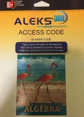 ALEKS 360 Access Card (18 weeks) for Intermediate Algebra 4th edition ...