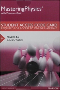 Mastering Physics with Pearson eText -- Standalone Access Card -- for Physics 5th edition | Rent ...