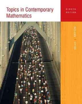 Topics in Contemporary Mathematics 8th edition | Rent 9780618347520 ...