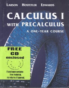 Calculus 1 With Precalculus A One Year Course 1st edition | Rent ...
