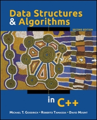Data Structures And Algorithms In C++ 2nd Edition Textbook Solutions ...